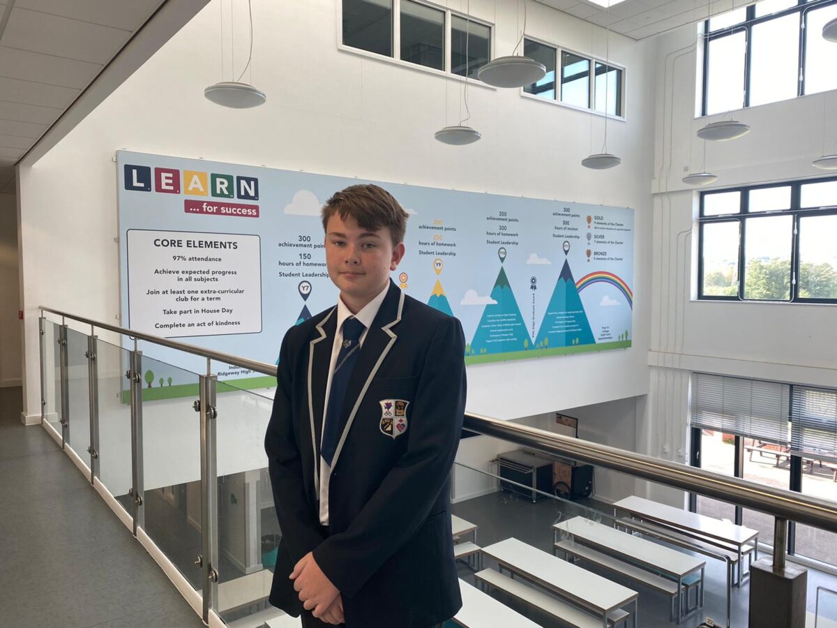 Archie Hits the Bullseye! - Ridgeway High School